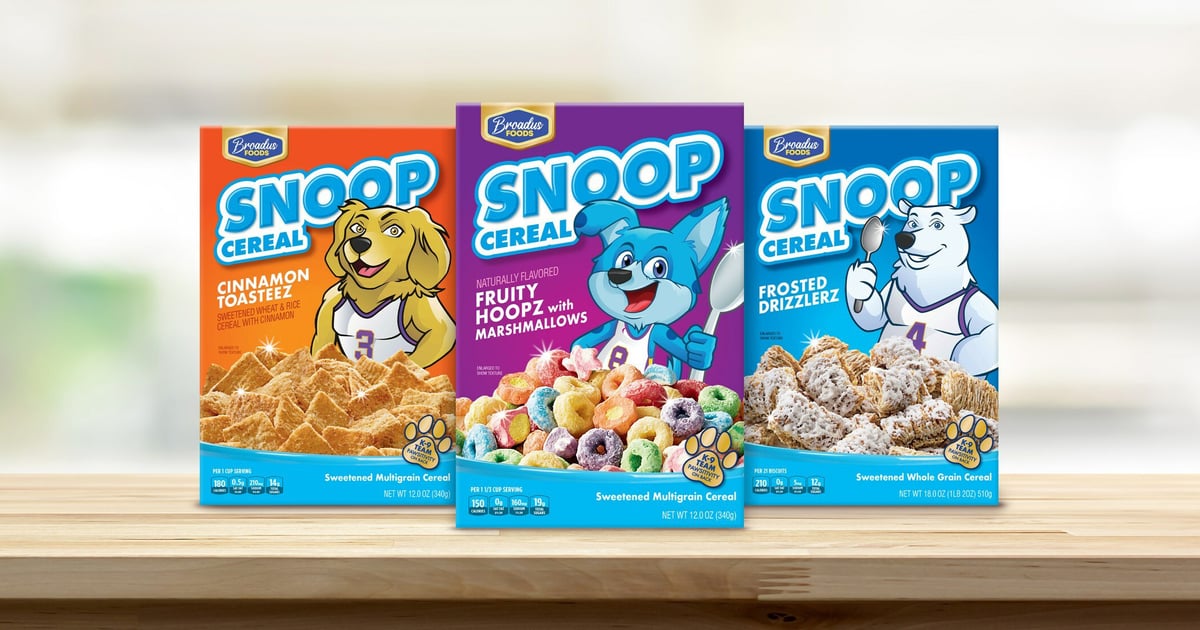 Snoop Cereal Fruity Hoopz with Marshmallows