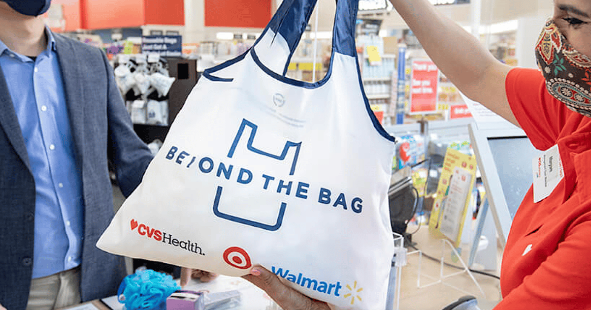 Major retailers join reusable shopping bag pilots