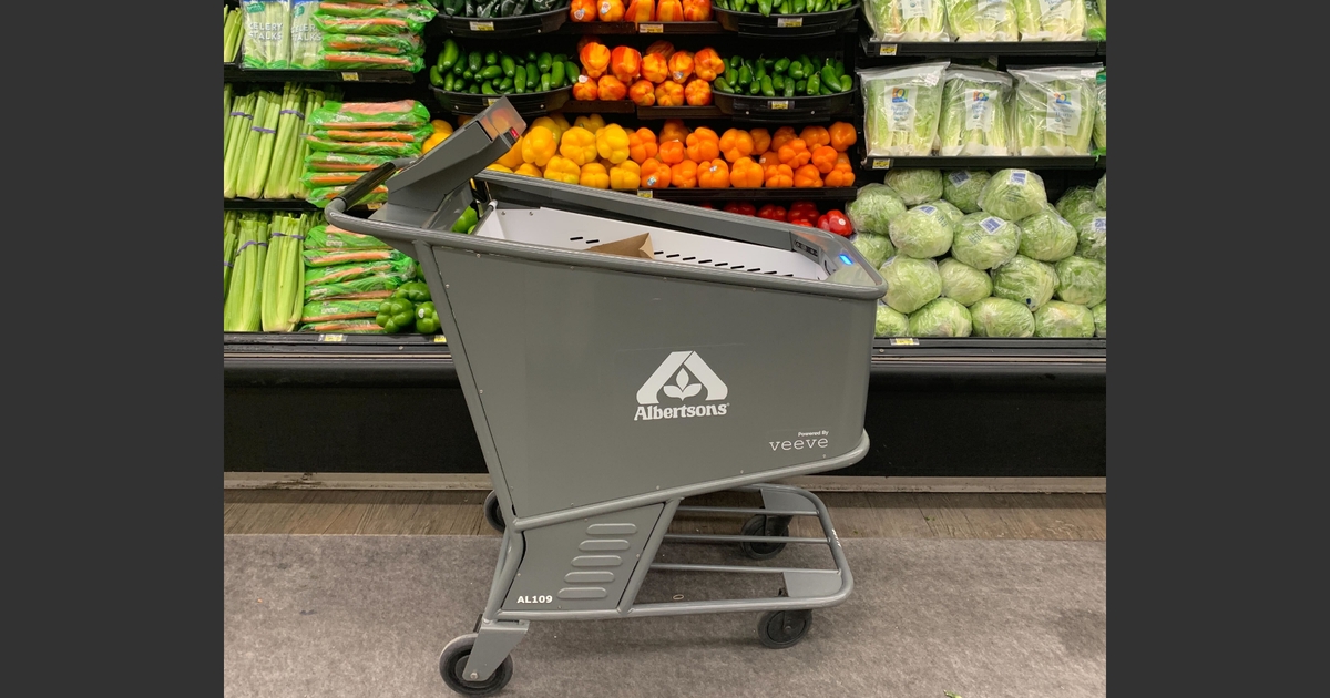 Veeve Smart Carts Coming to Select Albertsons Stores