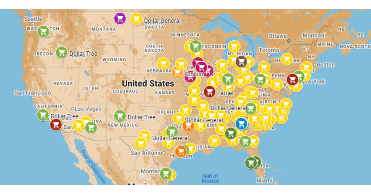 Dollar General dominates new store openings in new SN Monthly Store Map