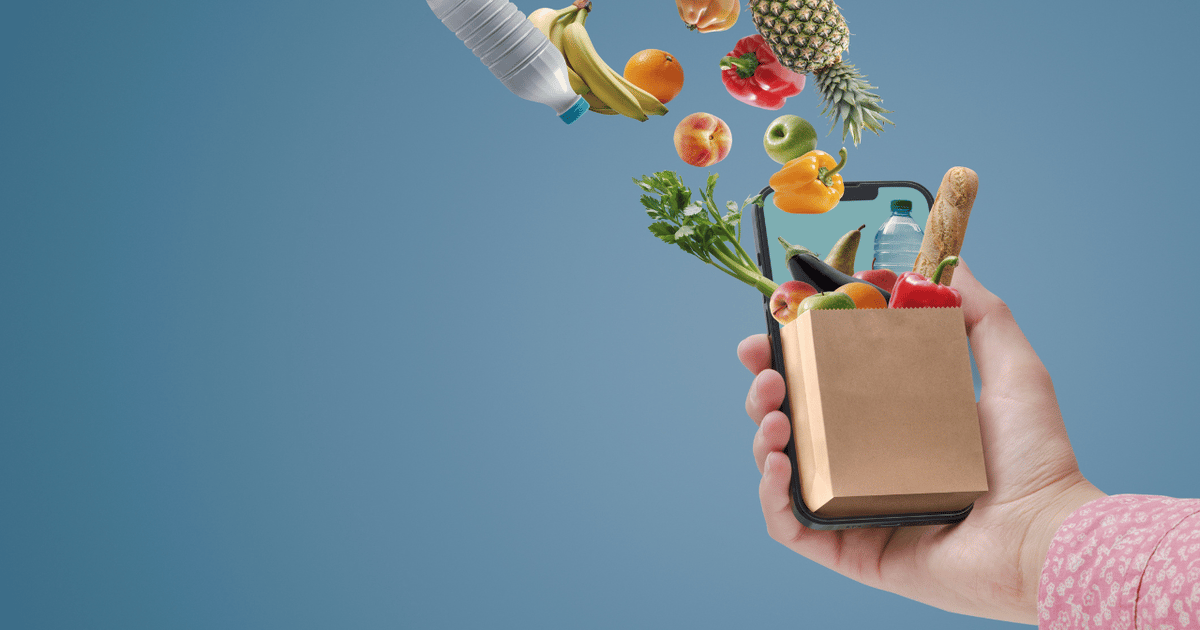 Online grocery sets new record behind return of users