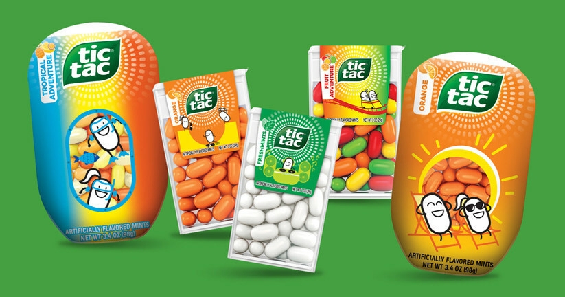 Limited-edition Tic Tac packs