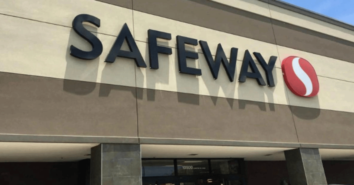 Safeway Logo SAFEWAY Grocery Store Logo Employee Uniform Sweatshirt