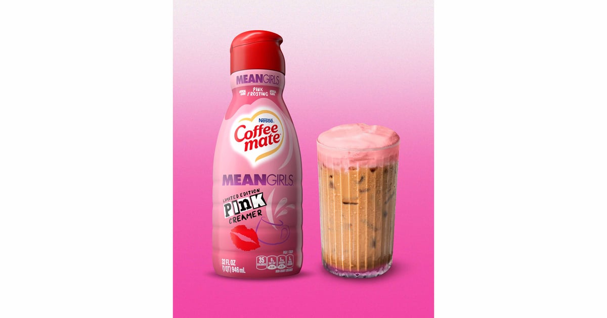 Coffee Mate Mean Girls Pink Frosting Flavored Creamer