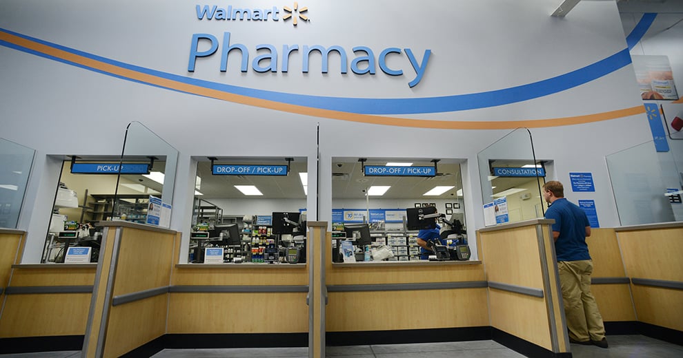 Walmart to place limit on opioid prescriptions