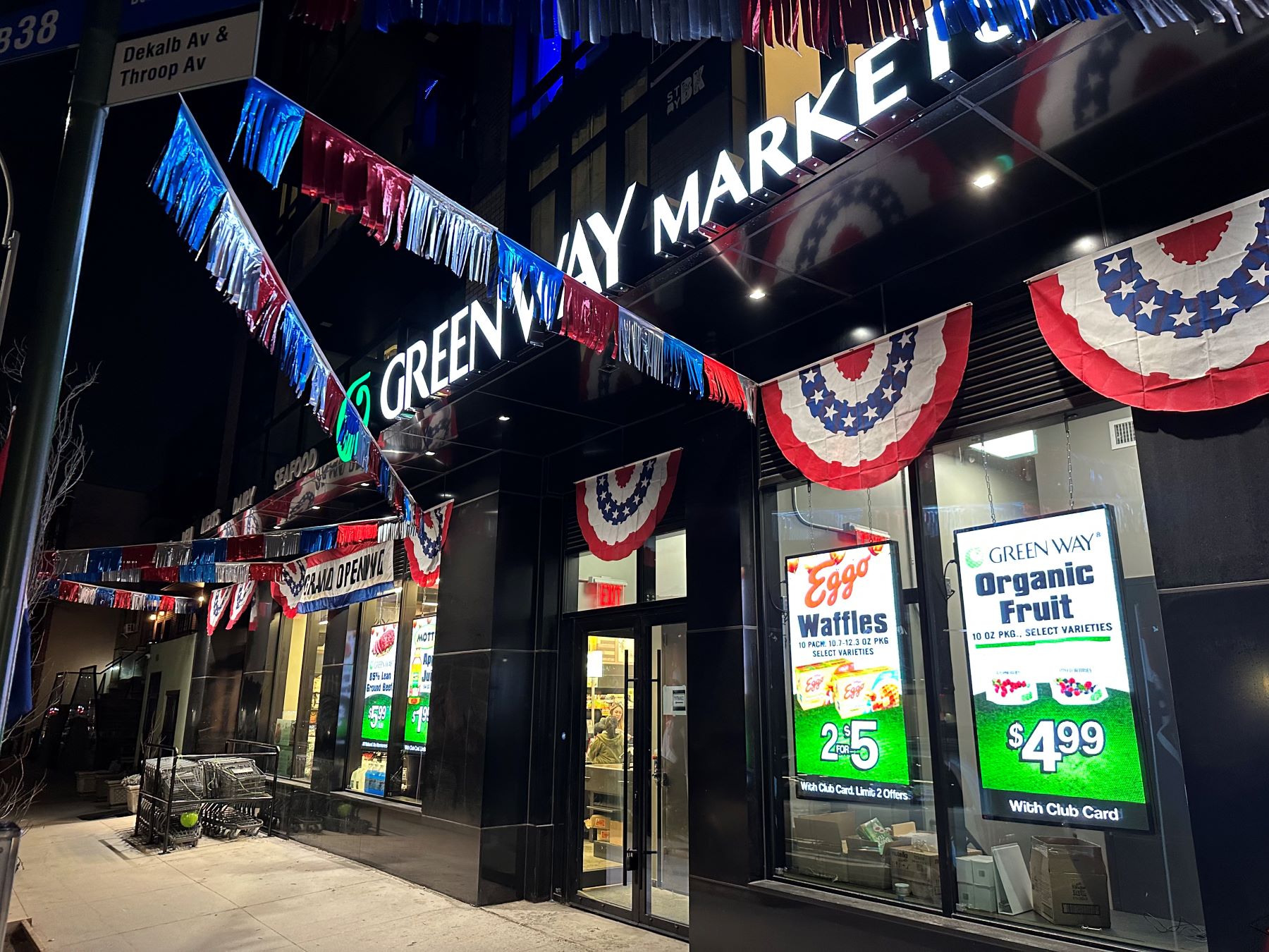 Green Way Markets is now open in Brooklyn, New York