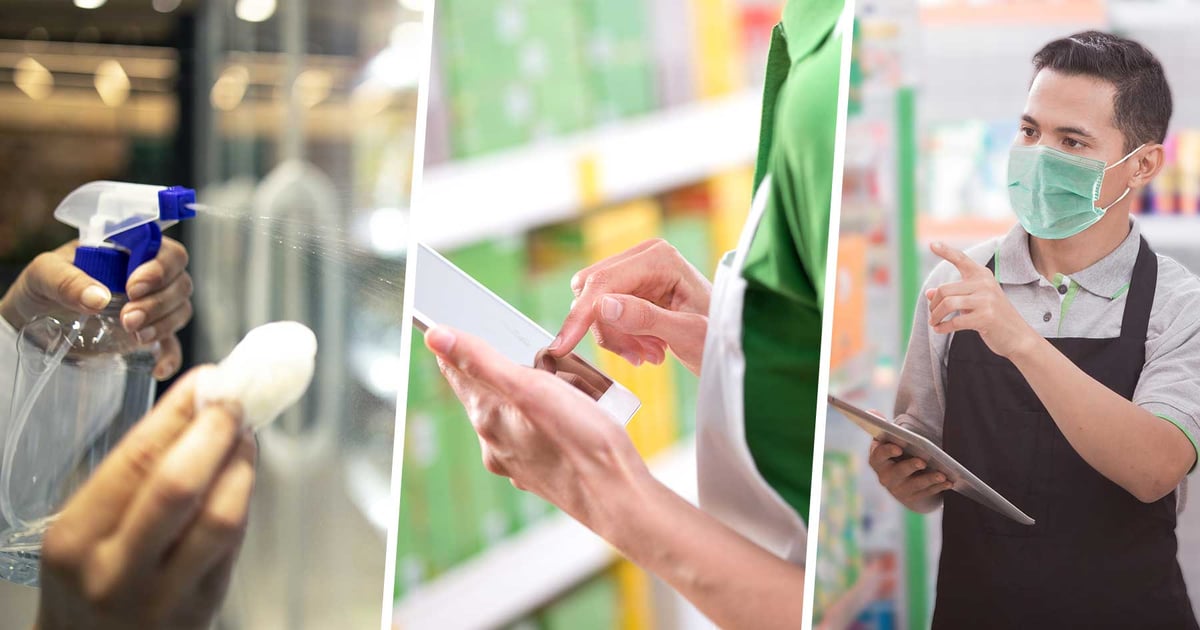 4 Ways to Keep Grocery Stores Clean, Safe and Moving Forward