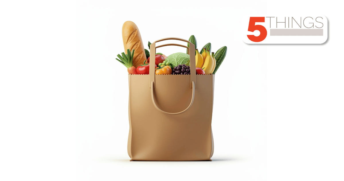 5 things: Bots better not terminate the grocery bagger
