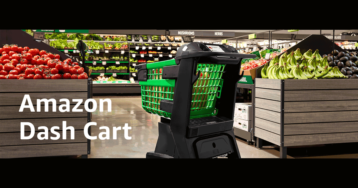New Amazon Grocery Units to Feature Proprietary Dash Carts