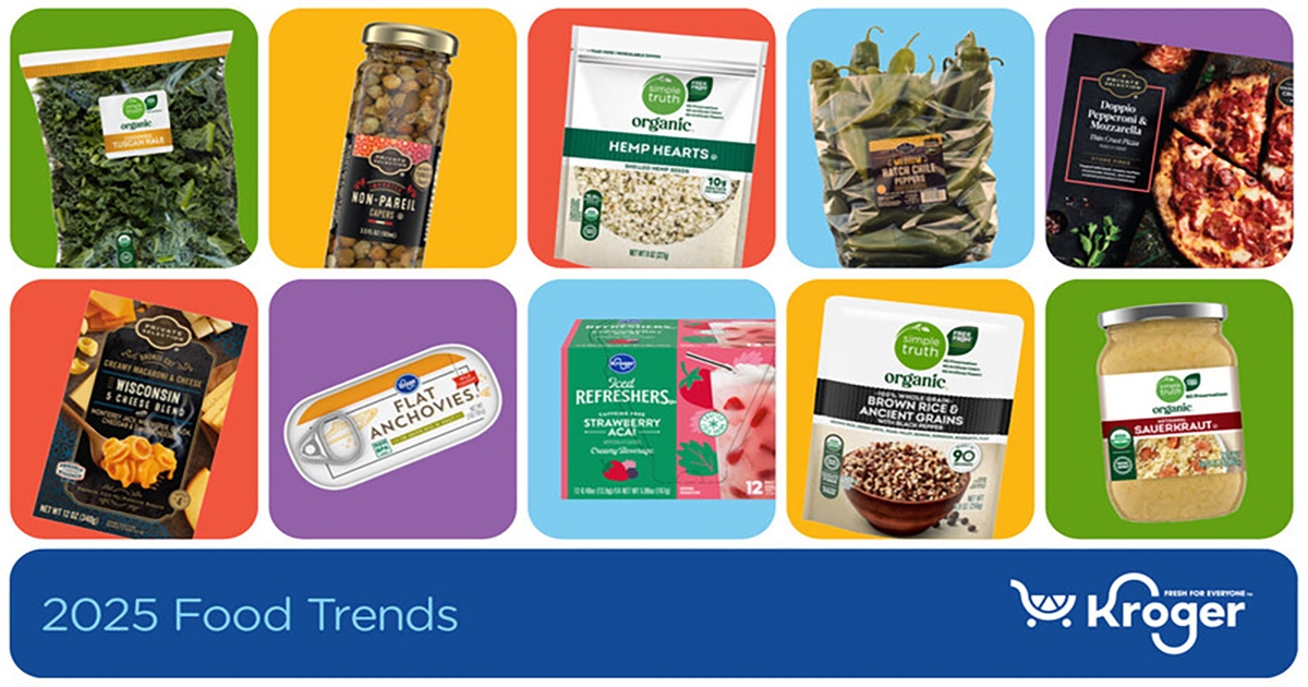 Kroger’s top 5 food trends in 2025