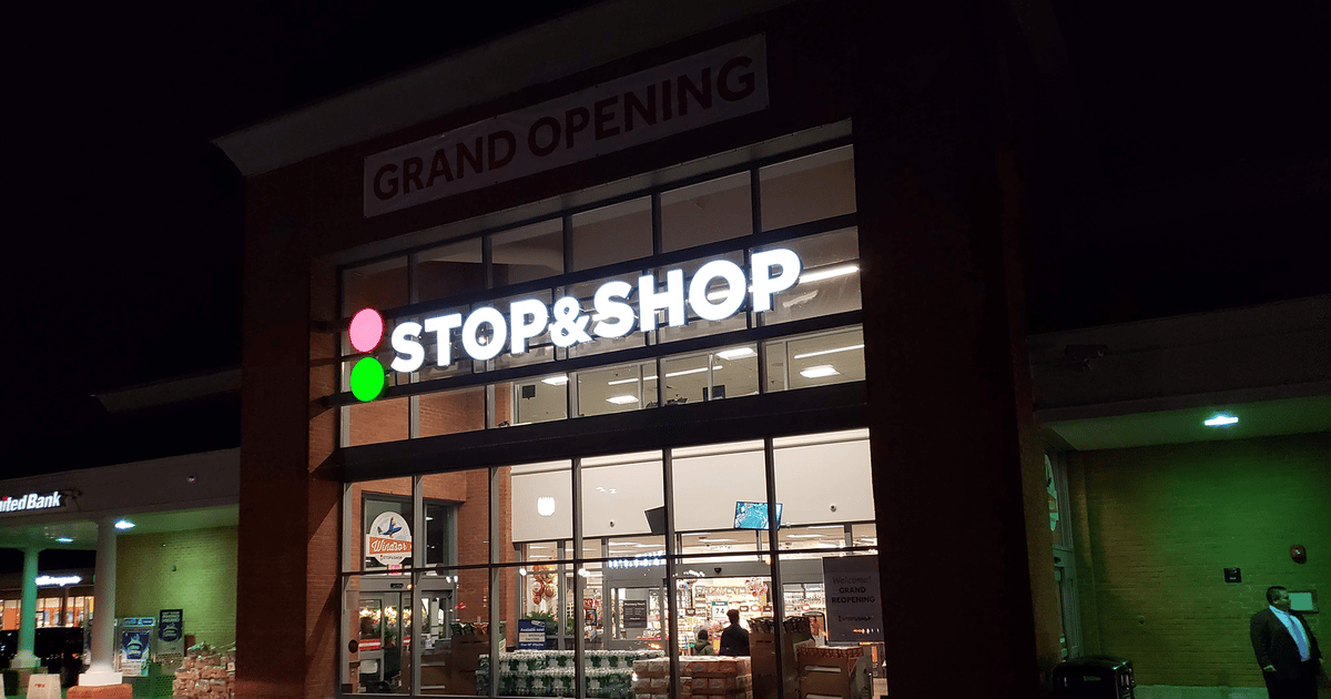 A New Signal for Stop & Shop