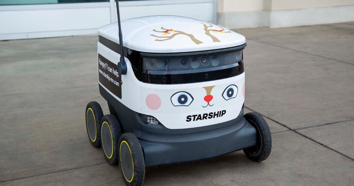 Reindeer Robots Deliver for Save Mart