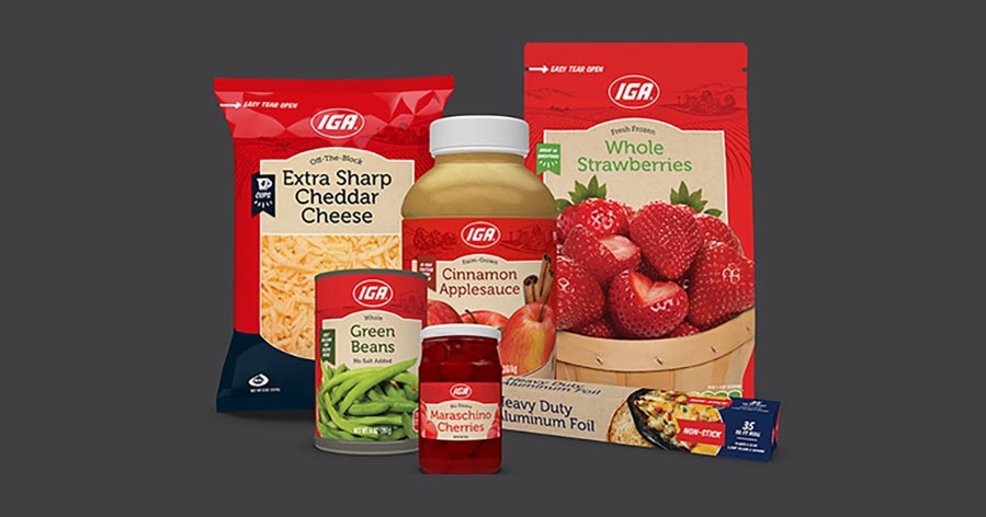 IGA Debuts ‘Fresh New Look’ for Exclusive Brands