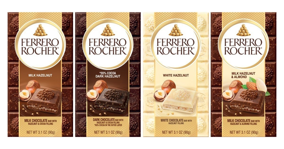 Ferrero Rocher Premium Chocolate Bars