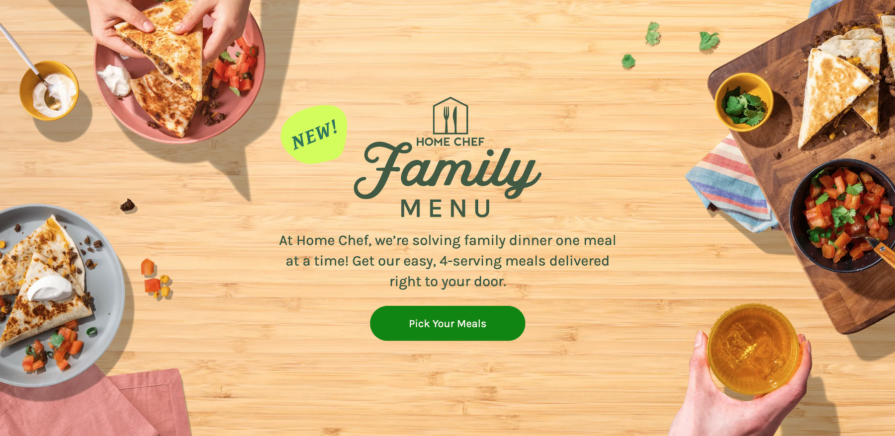 Home Chef rolls out ‘Family Menu’ meal kit plan
