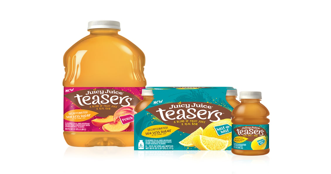 Juicy Juice Debuts Teasers Tea Beverage