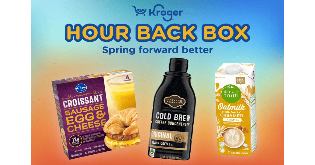 Kroger owns daylight saving time