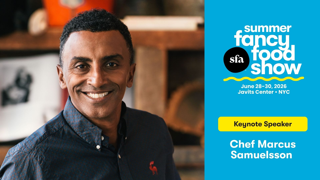 Chef Marcus Samuelsson Keynotes 2026 Summer Fancy Food Show