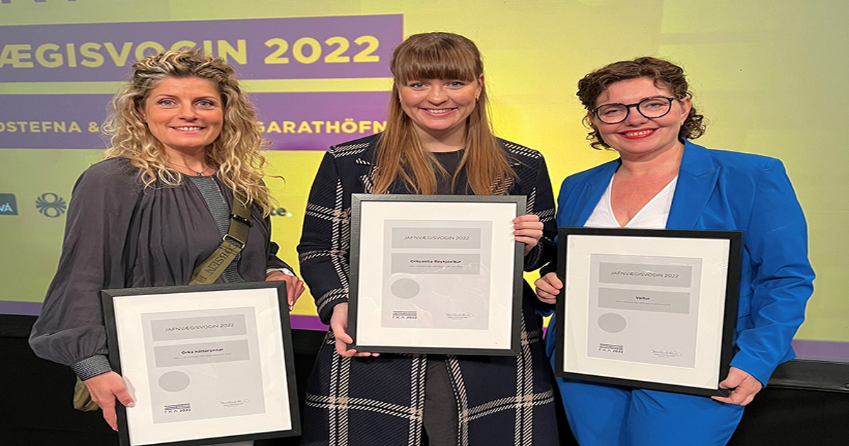 Veitur hlutu Jafnvægisvogina í ár