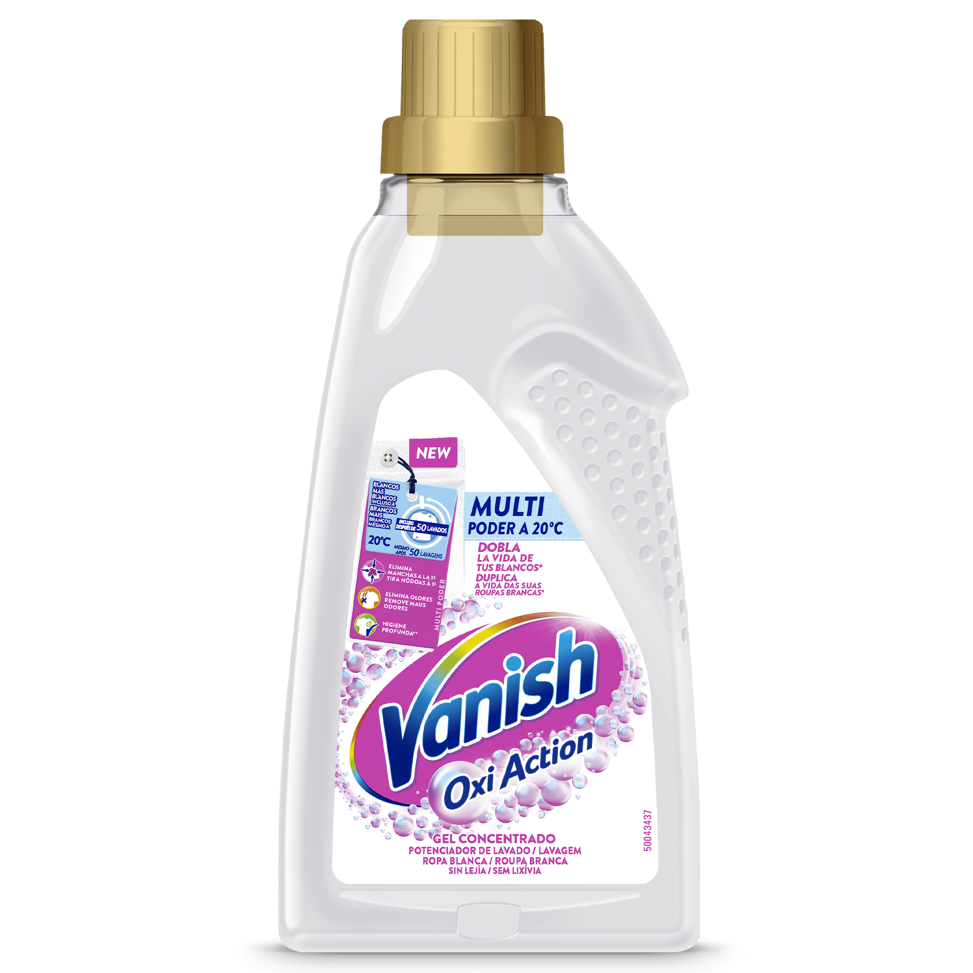 Vanish Oxi Advance Para ropa blanca en Gel | Vanish ES