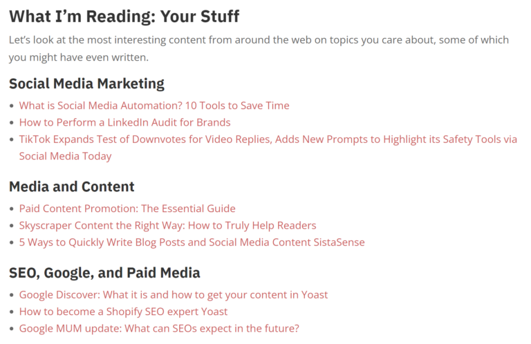 7 More Ways to Curate Content Like a Pro [New Examples]