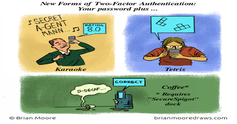 Comic: Two-Factor Authentication | InformationWeek