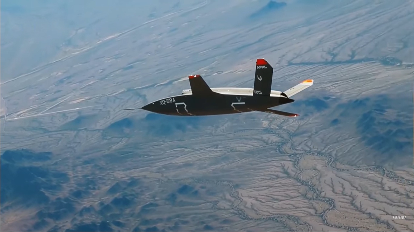 USAF Tests AI Drone to be ‘Wingman’ for Fighter Jets