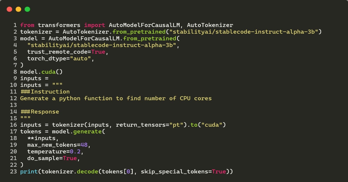 Stability AI Aims to Democratize Coding with Release of StableCode AI Model
