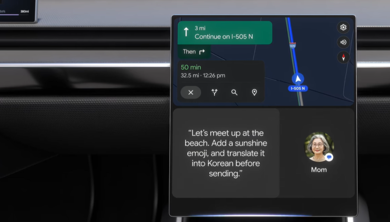 Google Gemini AI Coming to Millions of Cars