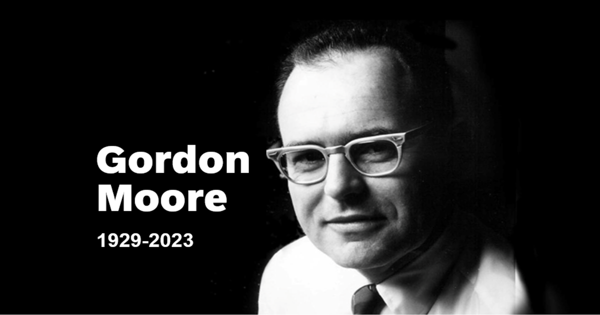 Gordon Moore: A Life in Pictures