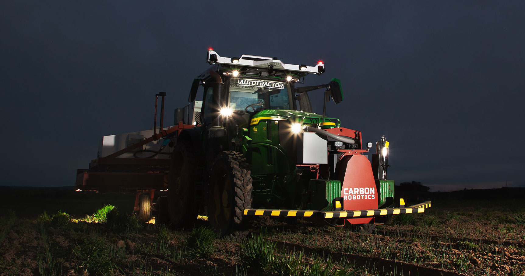 Self-Driving Tractors Supervised Remotely for AI Farming
