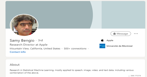 Google Brain co-founder Samy Bengio joins Apple | AI Business