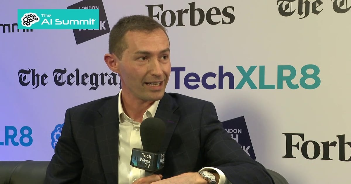 Experts in AI: Tim Ensor of Cambridge Consultants | The AI Summit ...