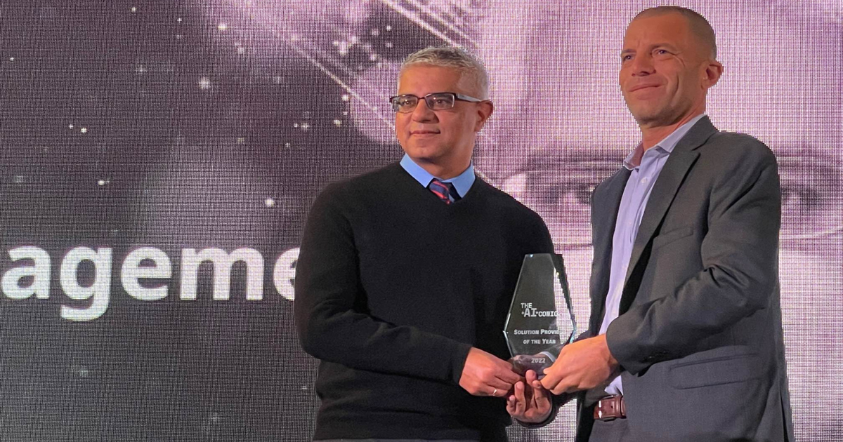 SwissRe's Amit Arora on AIConics Award Win