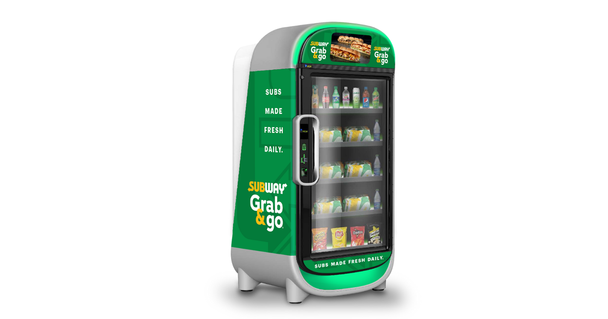 Subway Rolls Out ‘Smart’ Vending Machines for its Sandwiches