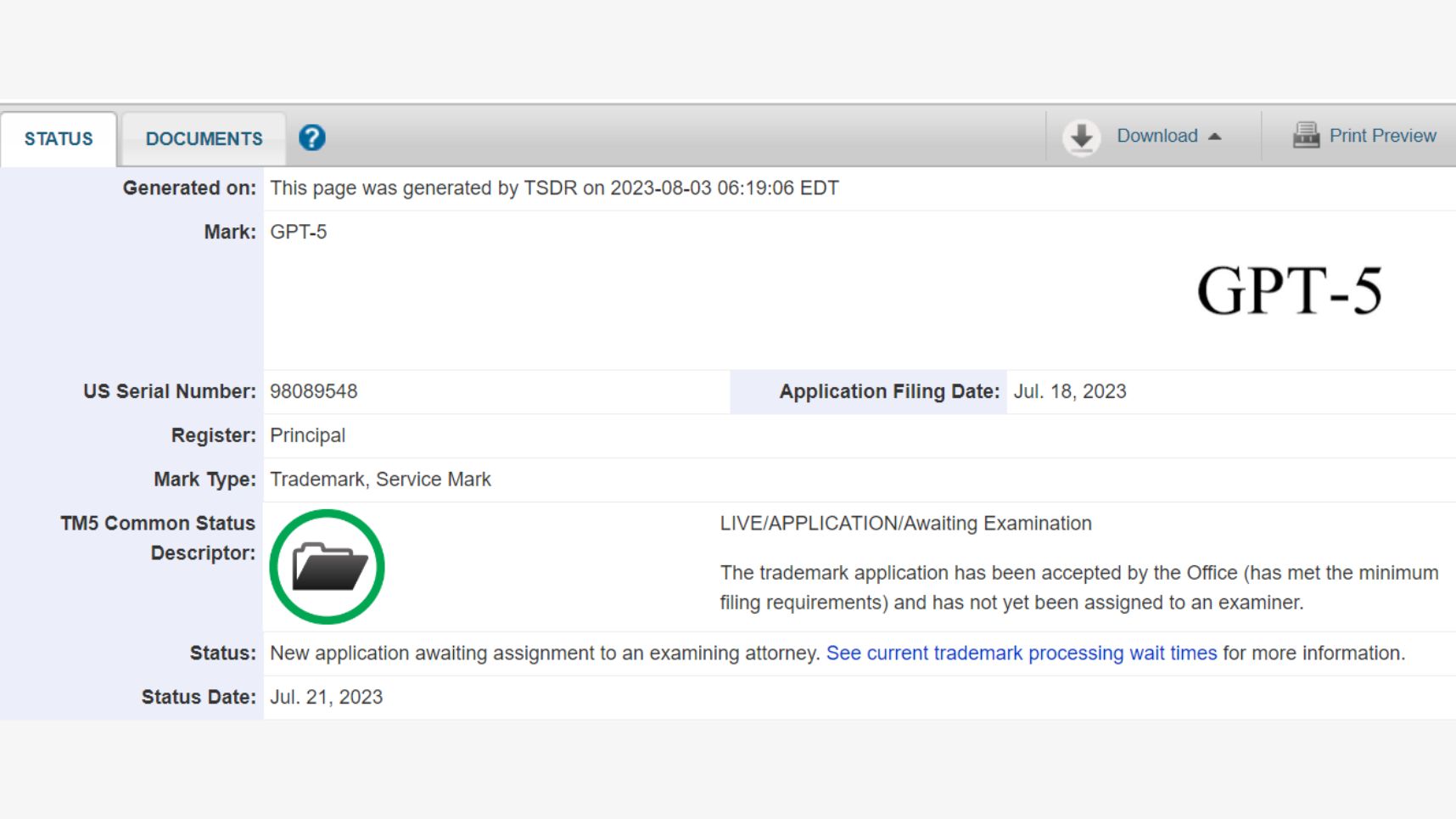 OpenAI Filing Hints At Coming GPT-5 Language Model