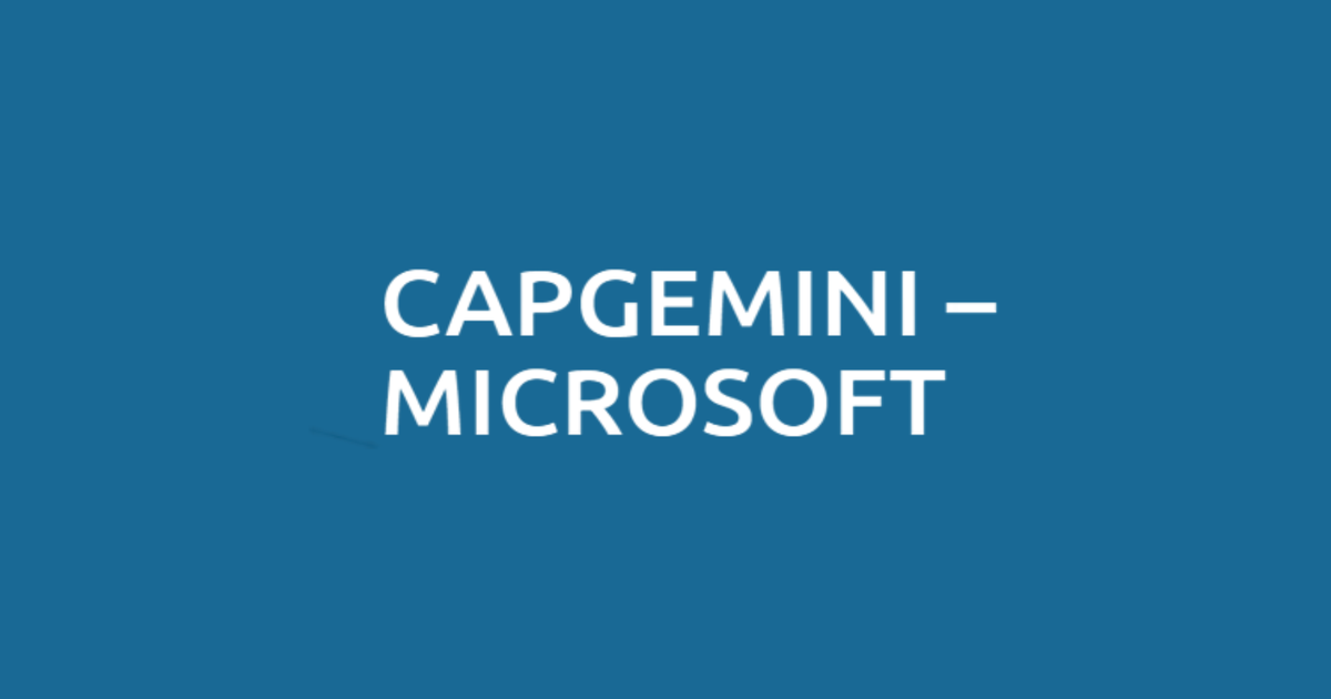 AI News Roundup: Microsoft, Capgemini Partner on Generative AI