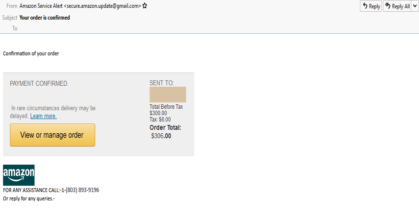 Phishing Attack Blends Spoofed Amazon Order and Fraudulent Customer ...