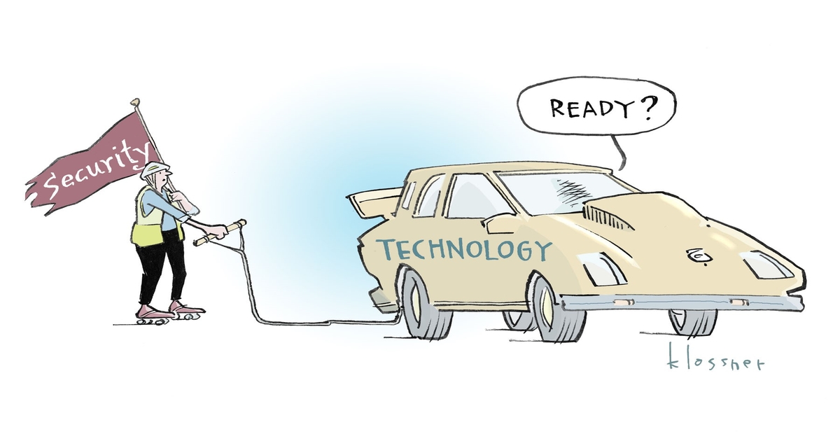 Cartoon: Connected Car Security