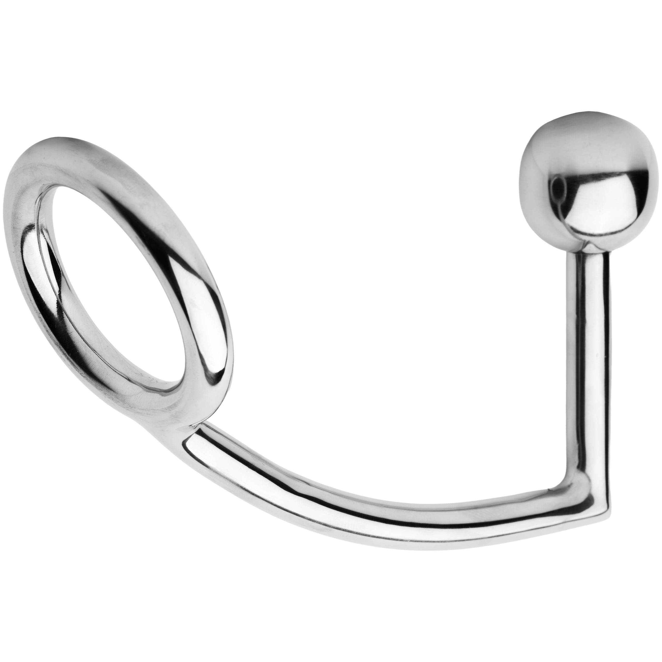 Rouge Cock Ring And Anal Probe Stainless Steel Sinful Uk