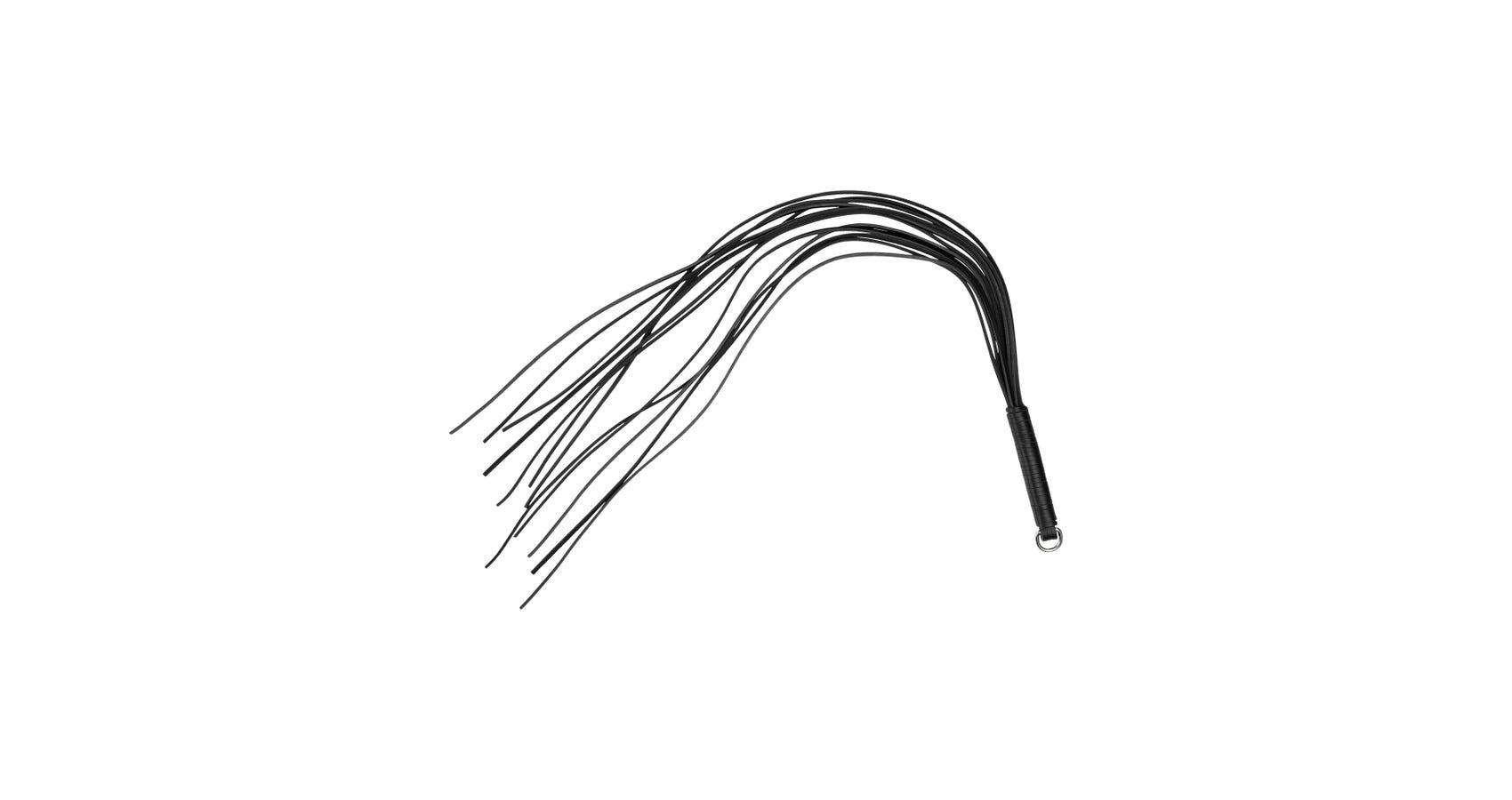 Spartacus Thong Whip Martinet En Cuir 76 Cm Sinful