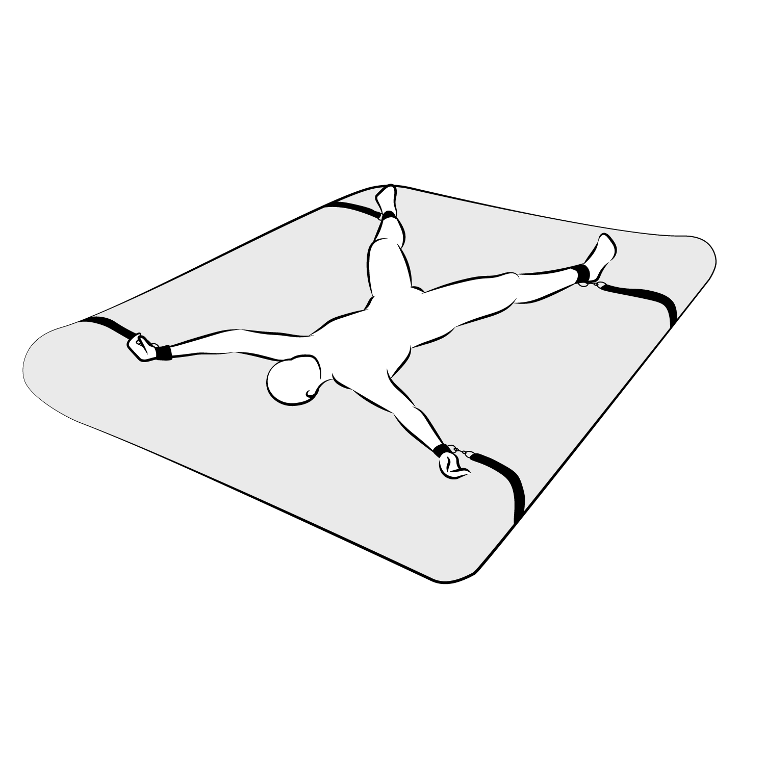 Obaie Under The Mattress Restraint Set - Sinful