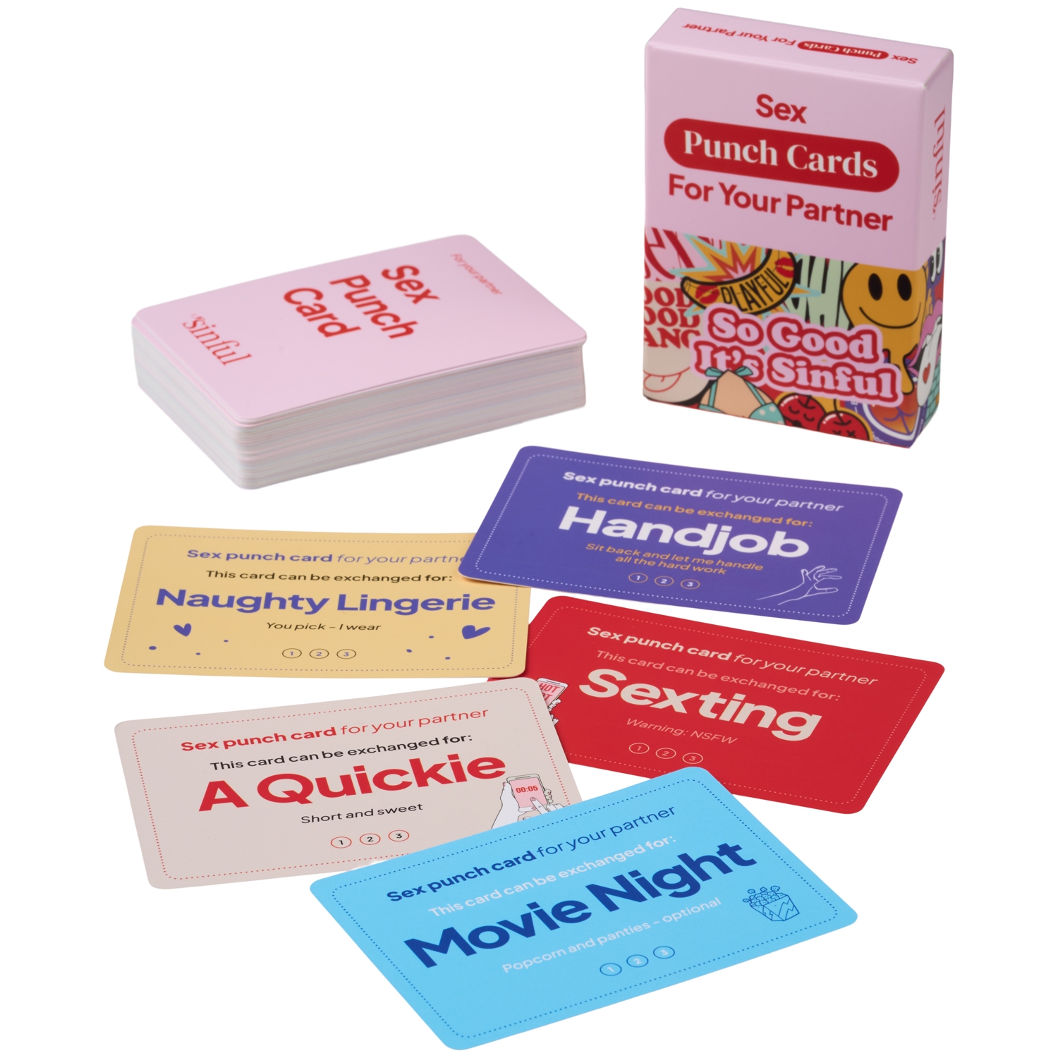 Sinful Sex Punch Cards For Your Partner Sinful Uk