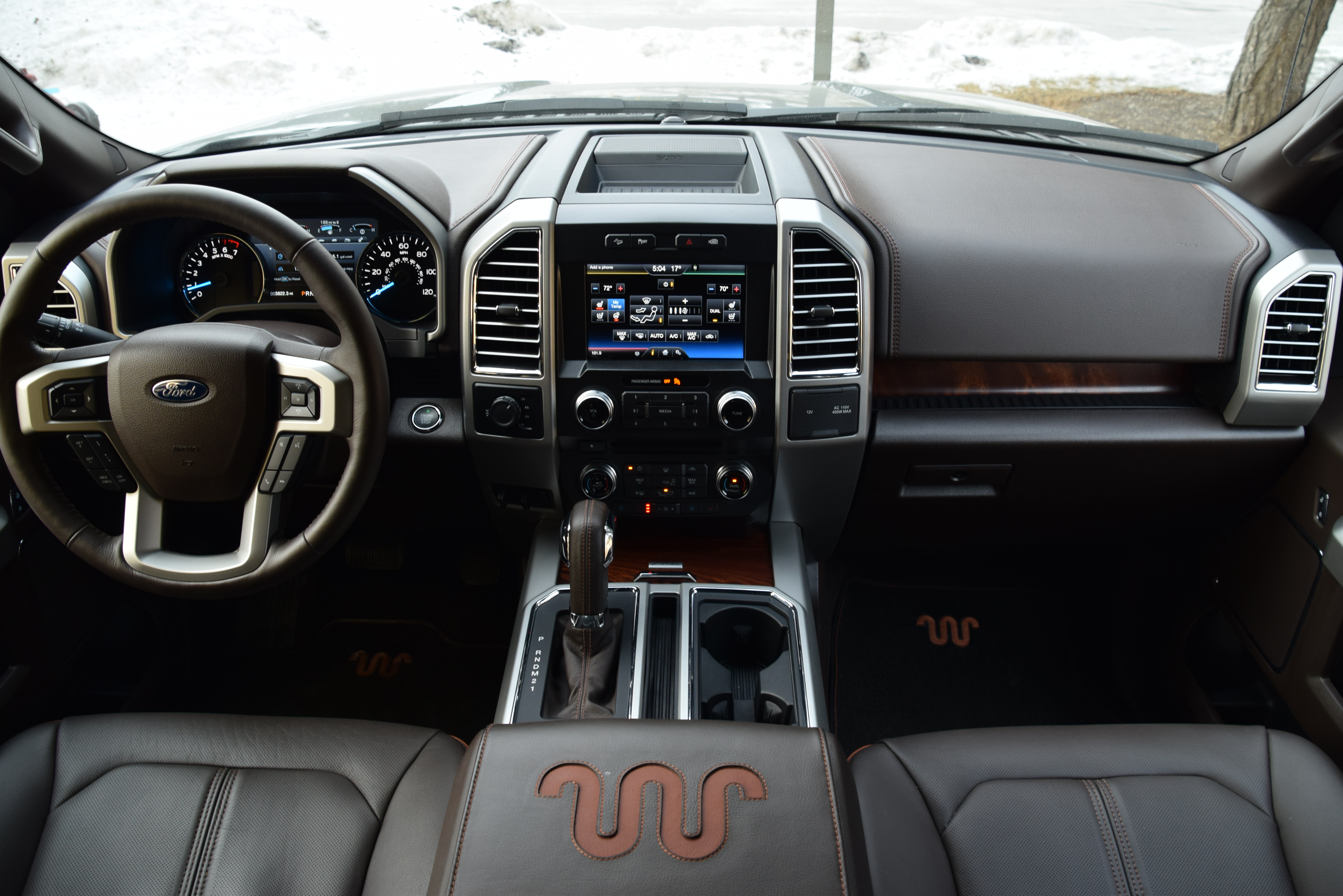 Ford F-150 King Ranch Interior Combines Luxury, Utility