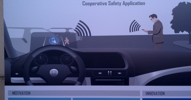 Honda Shows Off New Pedestrian Detection System