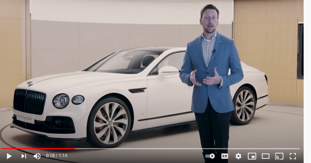 Bentley Flying Spur Acceptance Speech - 2020 Wards 10 Best Interiors