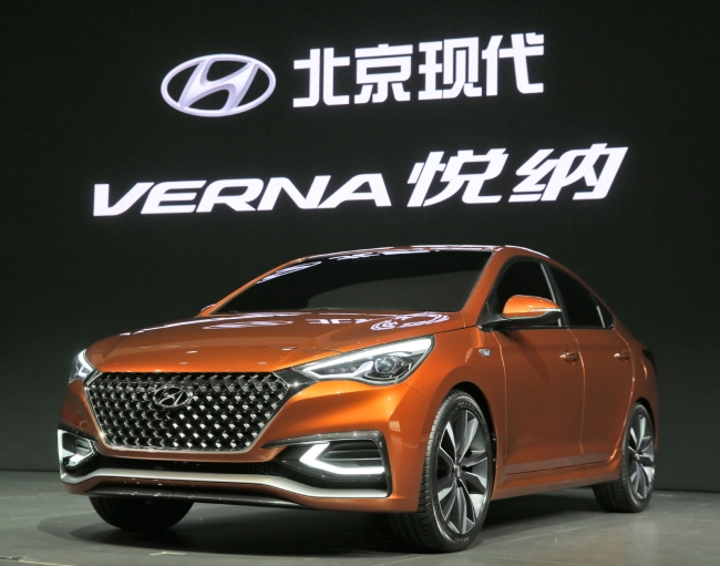 Hyundai | Verna Concept Takes Center Stage at Beijing Auto Show