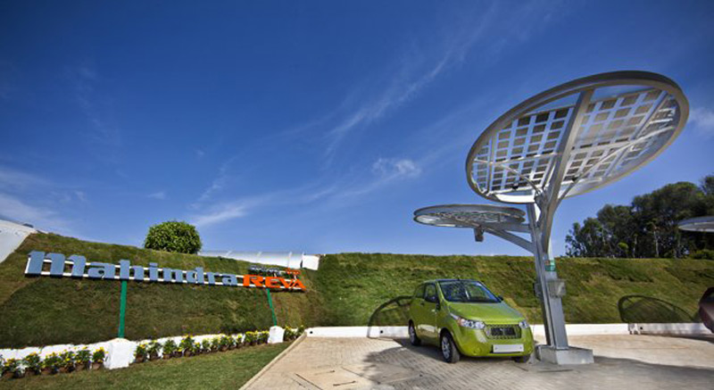 Solar Power Key Element in Mahindra s Updated EV