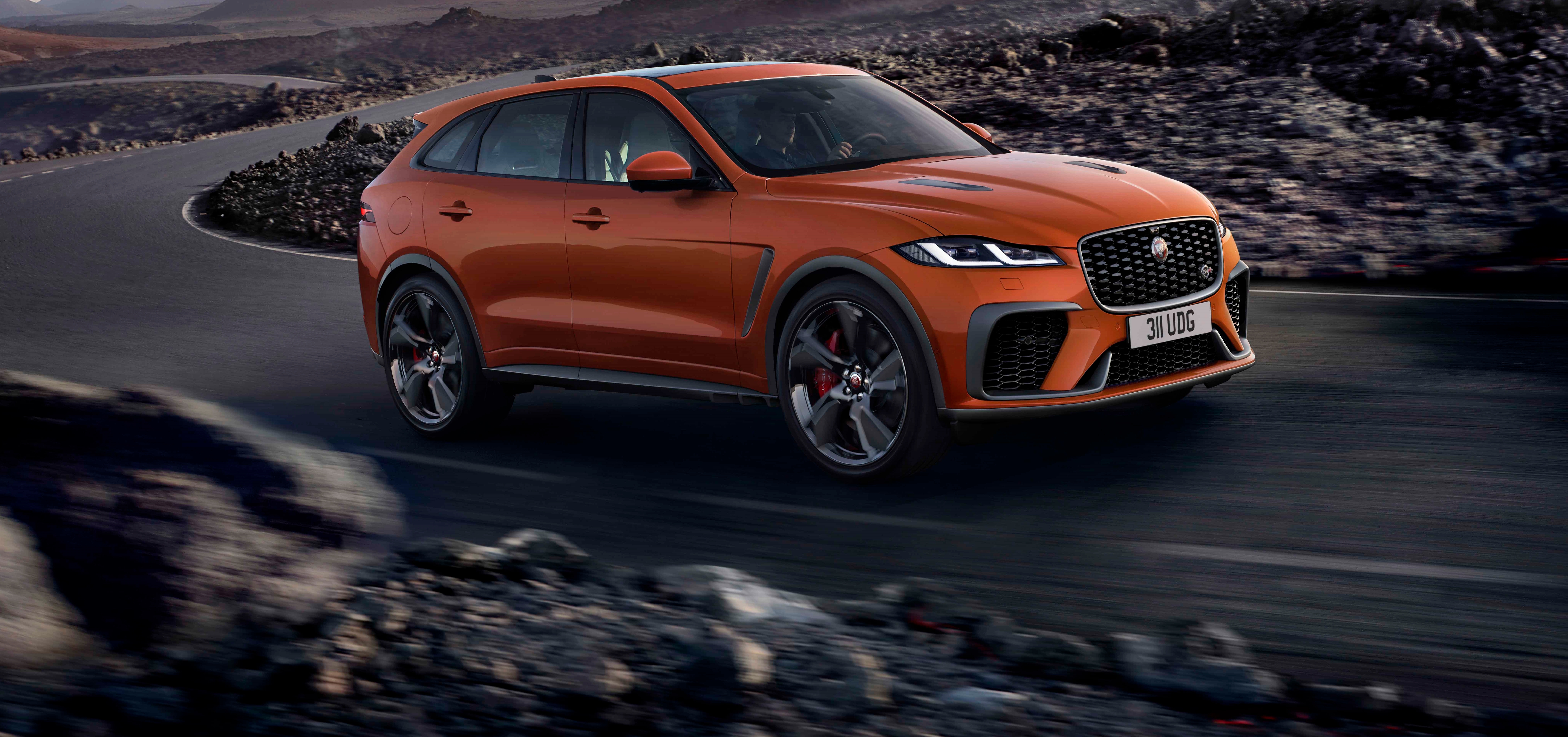 Jaguar F Pace SVR Gets Power Infusion