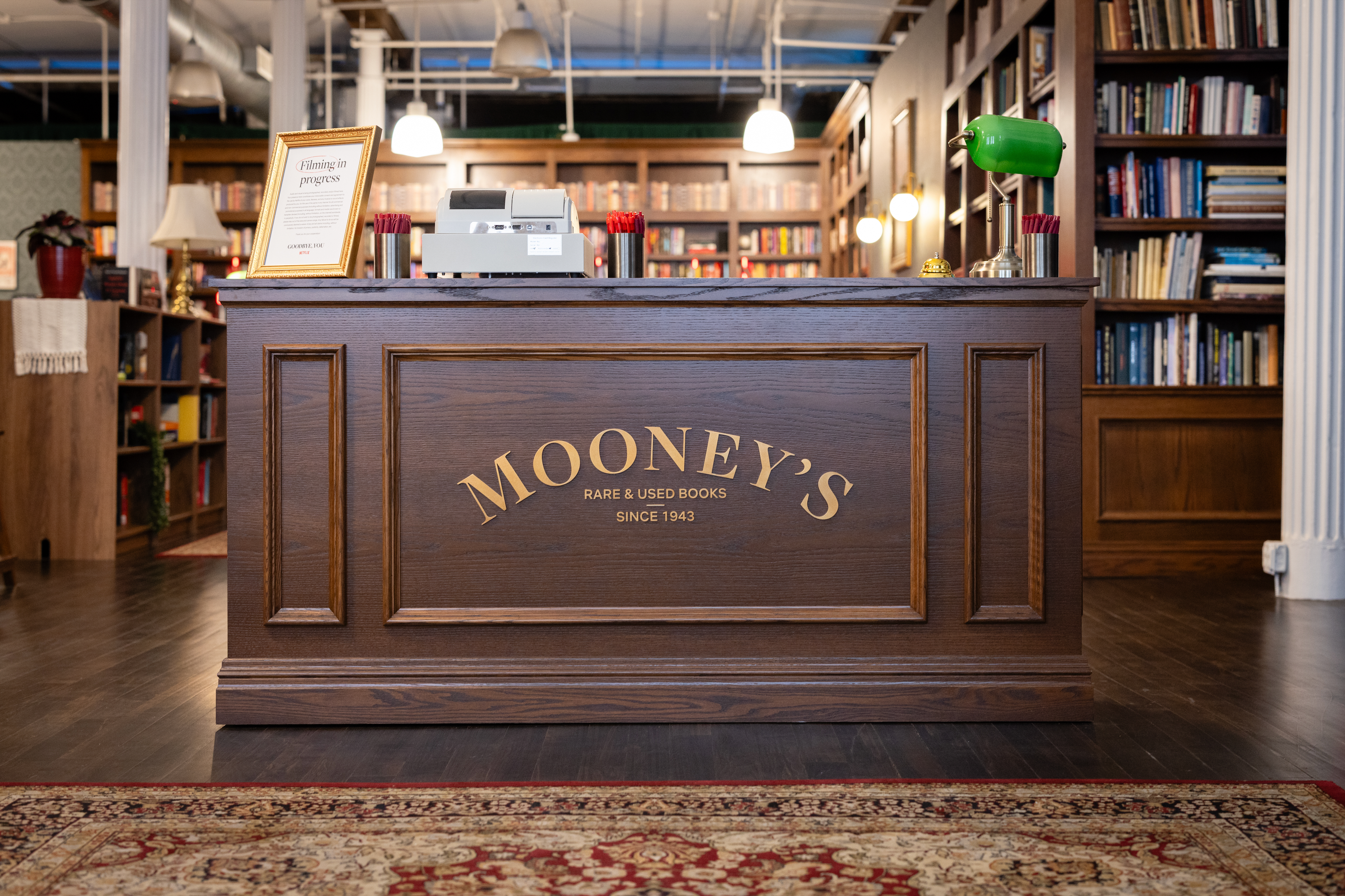 Netflix Rebuilds Mooney’s Bookstore for 'YOU' Fan Experience